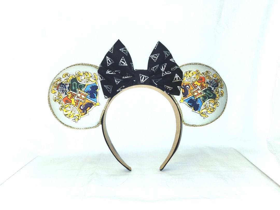 Magical House Minnie Ears: Potter Inspired Cotton Headband - Etsy