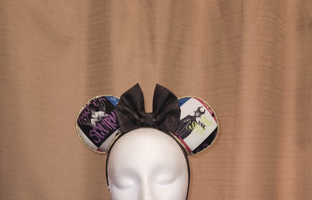 Villains Minnie Ears – Ursula, Maleficent, Dr. Facilier, Yzma ...