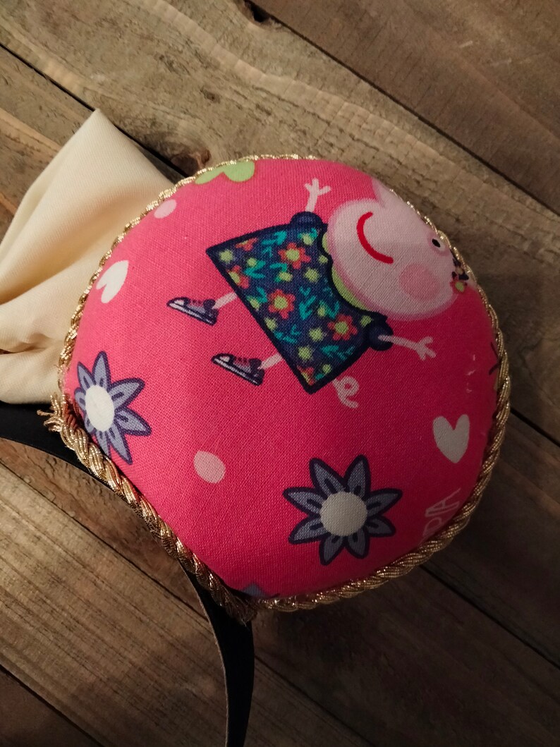 Peppa Pig Inspired Minnie Mouse Ears/peppa Pig Party - Etsy