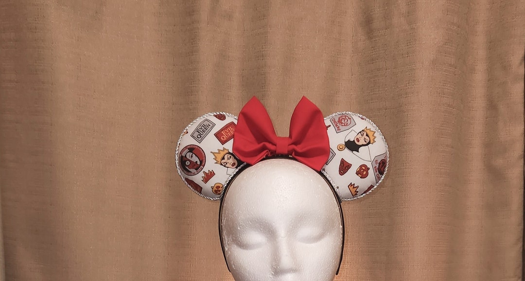 Disney Villain Inspired Evil Queen Mouse Ears/the Evil Queen Inspired ...