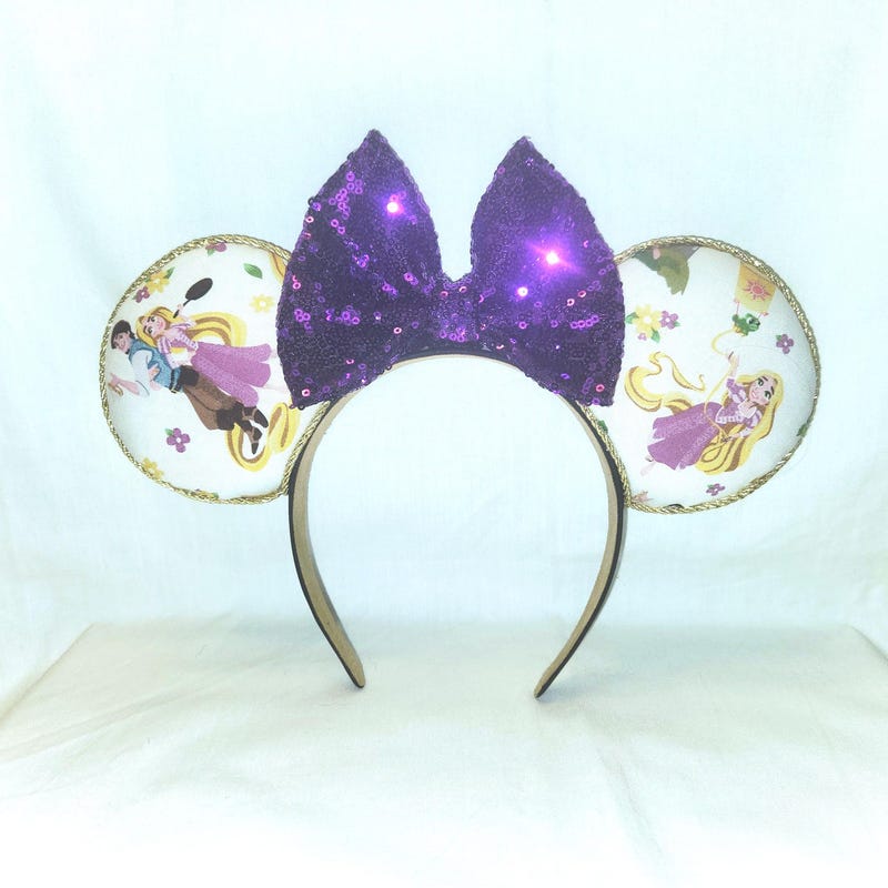 Rapunzel Themed Mickey Ears - Etsy