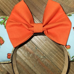 Yoshi Inspired Minnie Ears - Mario Character Inspired Handmade Ears ...