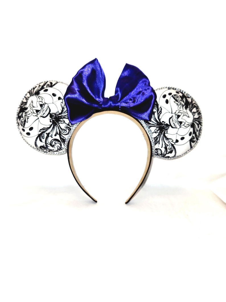 Ursula Minnie Mouse Ears: Villain Inspired Headband, Handmade - Etsy
