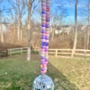Beaded Disco Car Charm - Etsy