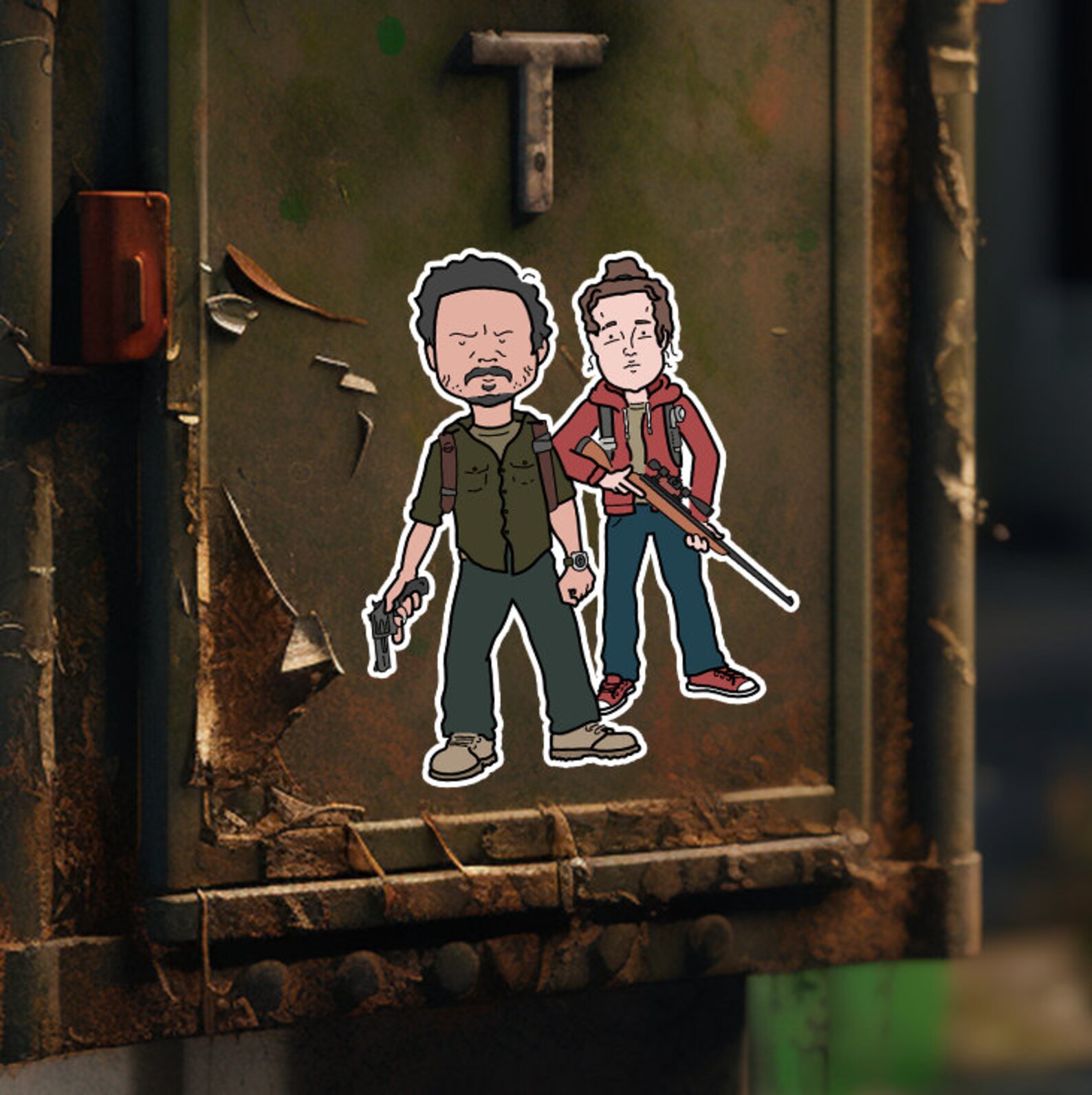 Joel & Ellie | the Last of Us Sticker - Etsy