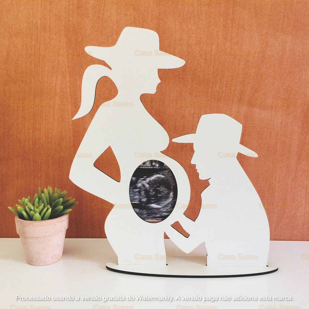 Pregnant Photo Frames Ultrasound Baby Scan Cdr Laser Cut Files Vector ...