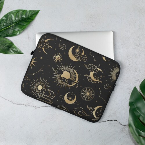 Space Laptop Sleeve Planets Laptop Bag Moon Laptop Sleeve 12 - Etsy