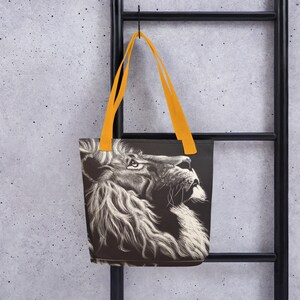 Lion Tote Bag - Etsy