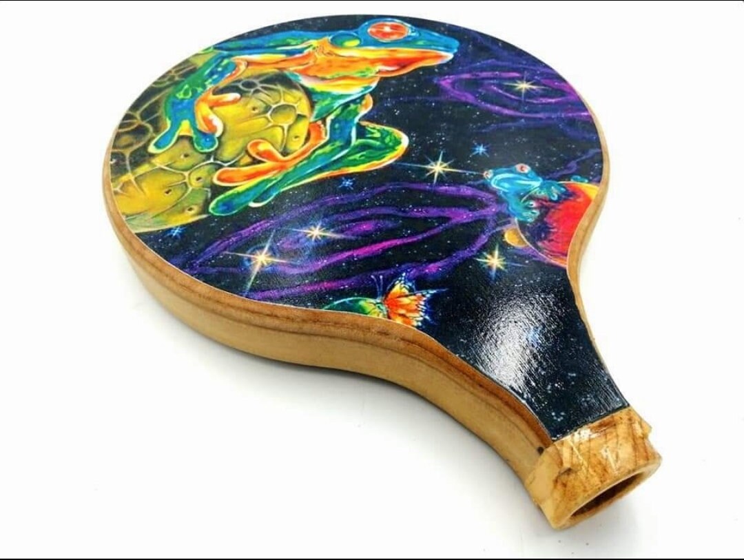 Spiral Didgeridoo _ Cosmic Frog Color Design _ DG Doo High Quality ...