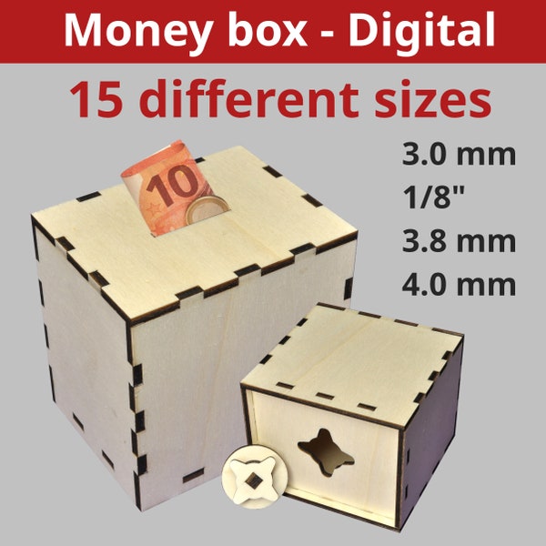 Money Box - Etsy
