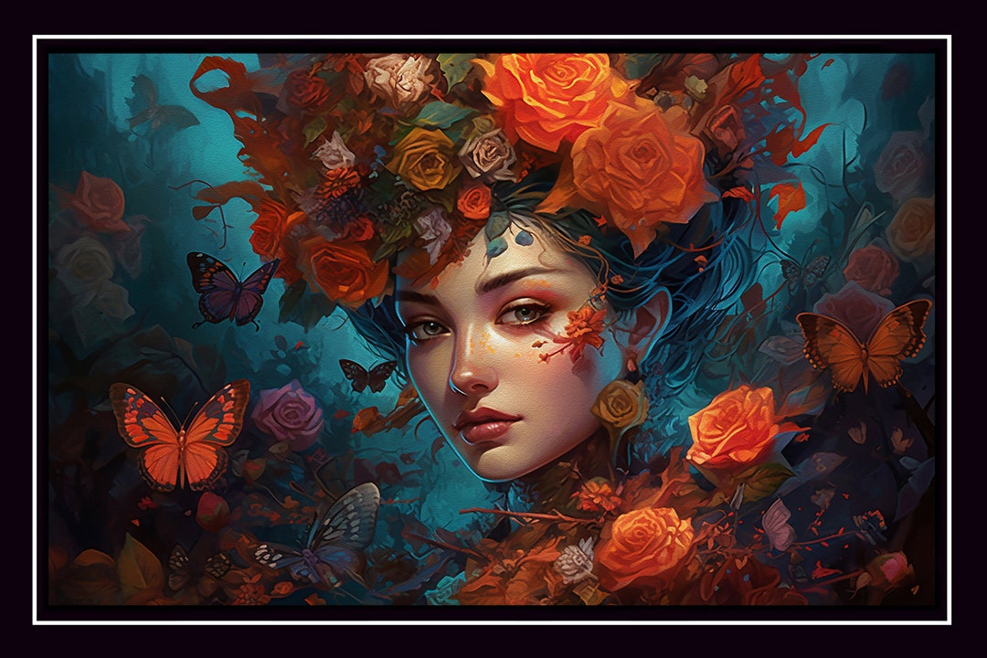 FRIDA IN SPRING - Limited Edition Laser Print on Paper - 12 X 18 Inches ...