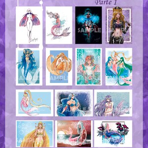 Iris, the Lost Mermaid OC Prints - Etsy