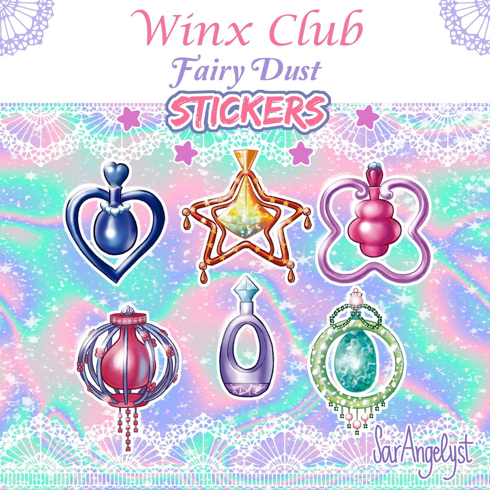 Stickers Winx Club: Fairy Dust - Etsy