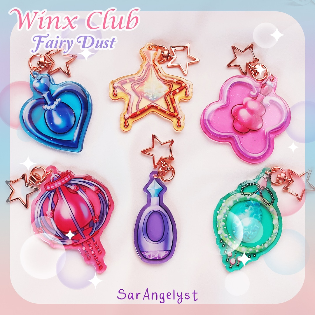 Keychains - Winx Club: Fairy Dust - Etsy