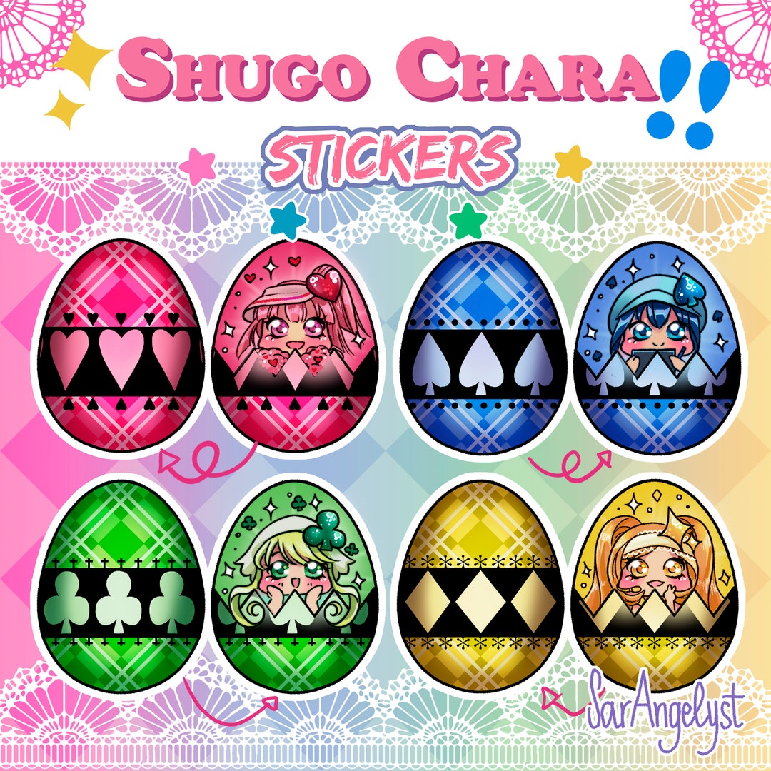 Stickers - Shugo Chara Theme - Etsy