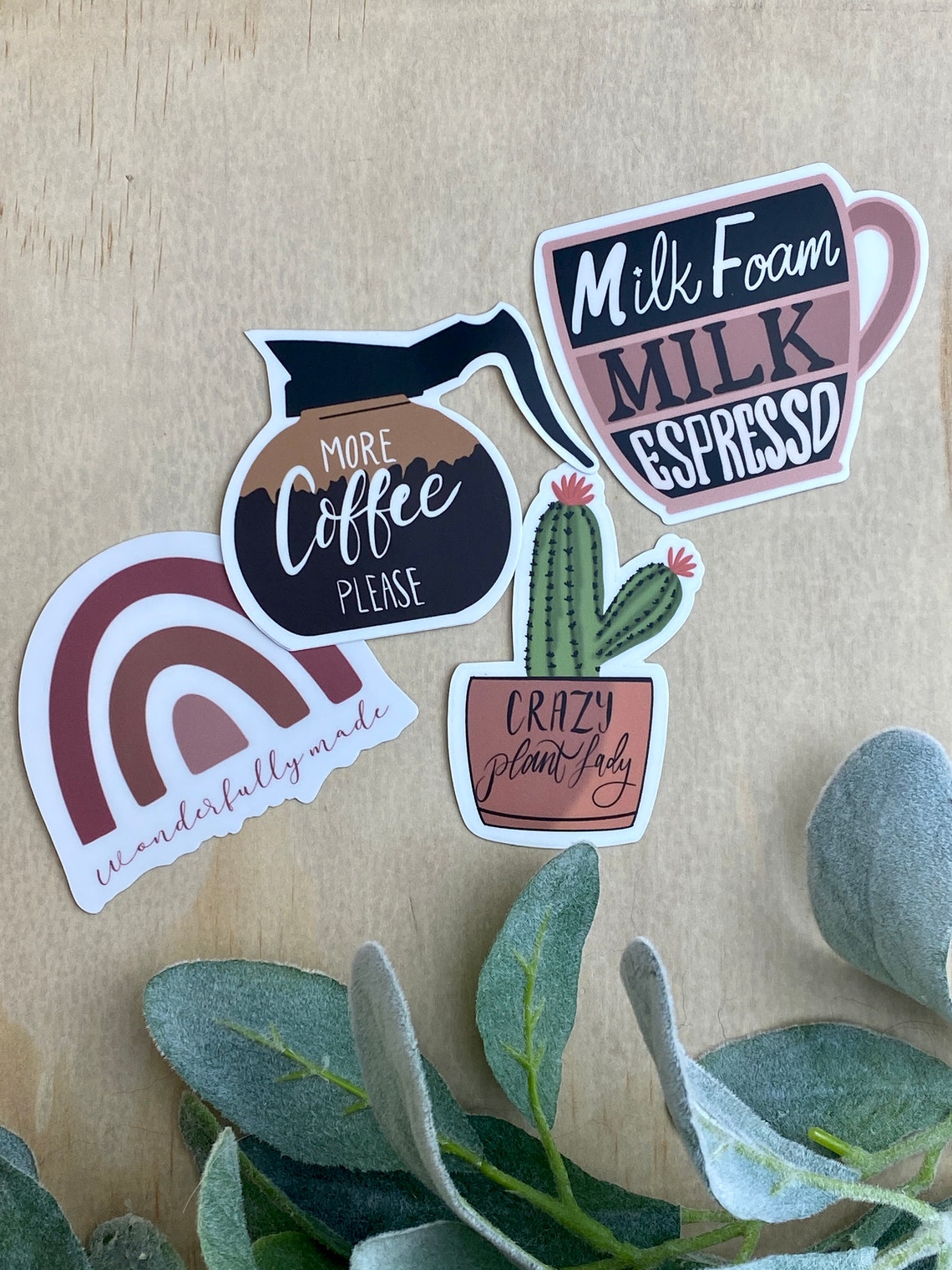 Cappuccino Vinyl Die Cut Sticker 76mmx62mm - Etsy UK