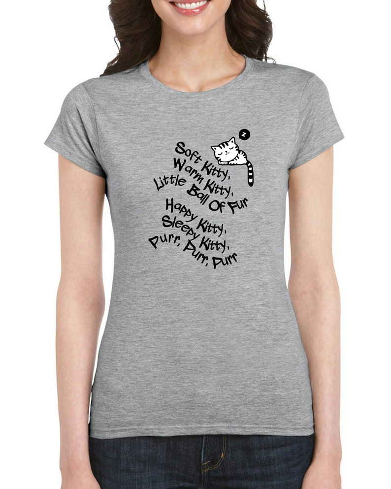 Soft Kitty, Warm Kitty Ladies T-shirt - Etsy