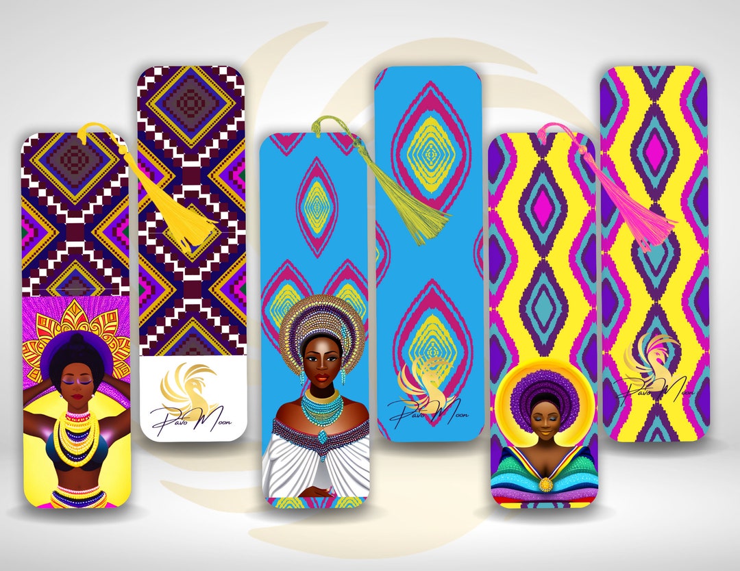African Goddess Bookmarks, Halo, Chakra Goddess, African Cultural ...