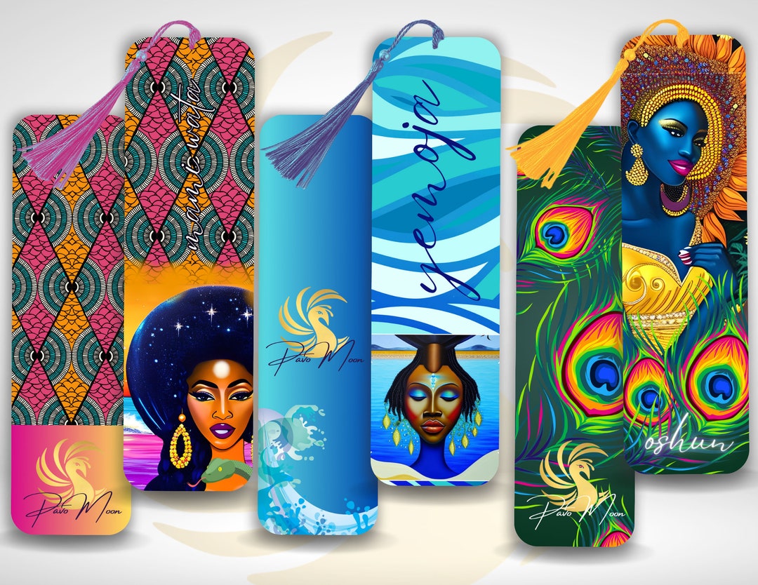 African Goddess Bookmarks, African Water Goddess, African Cultural ...