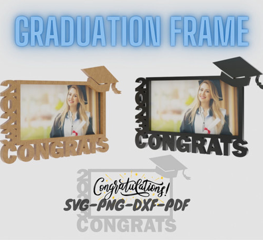 2023 Graduation Frame SVG Photo Ot Text , Class of 2023 for Digital ...