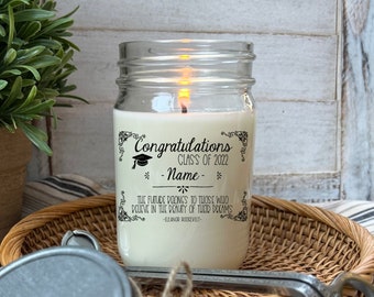 Graduation Candle Gift - Etsy