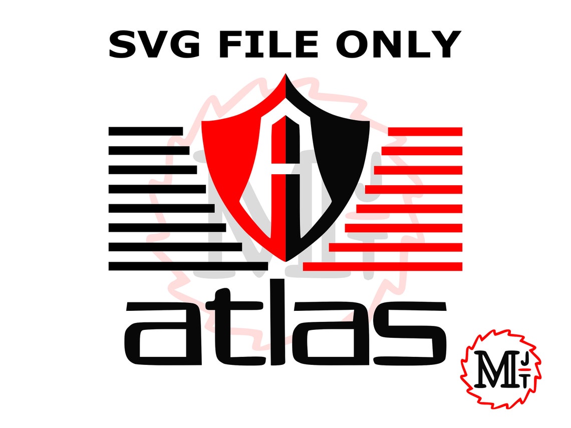 Club Atlas svg Sports Team SVG SVG Cut File Soccer svg - Etsy España