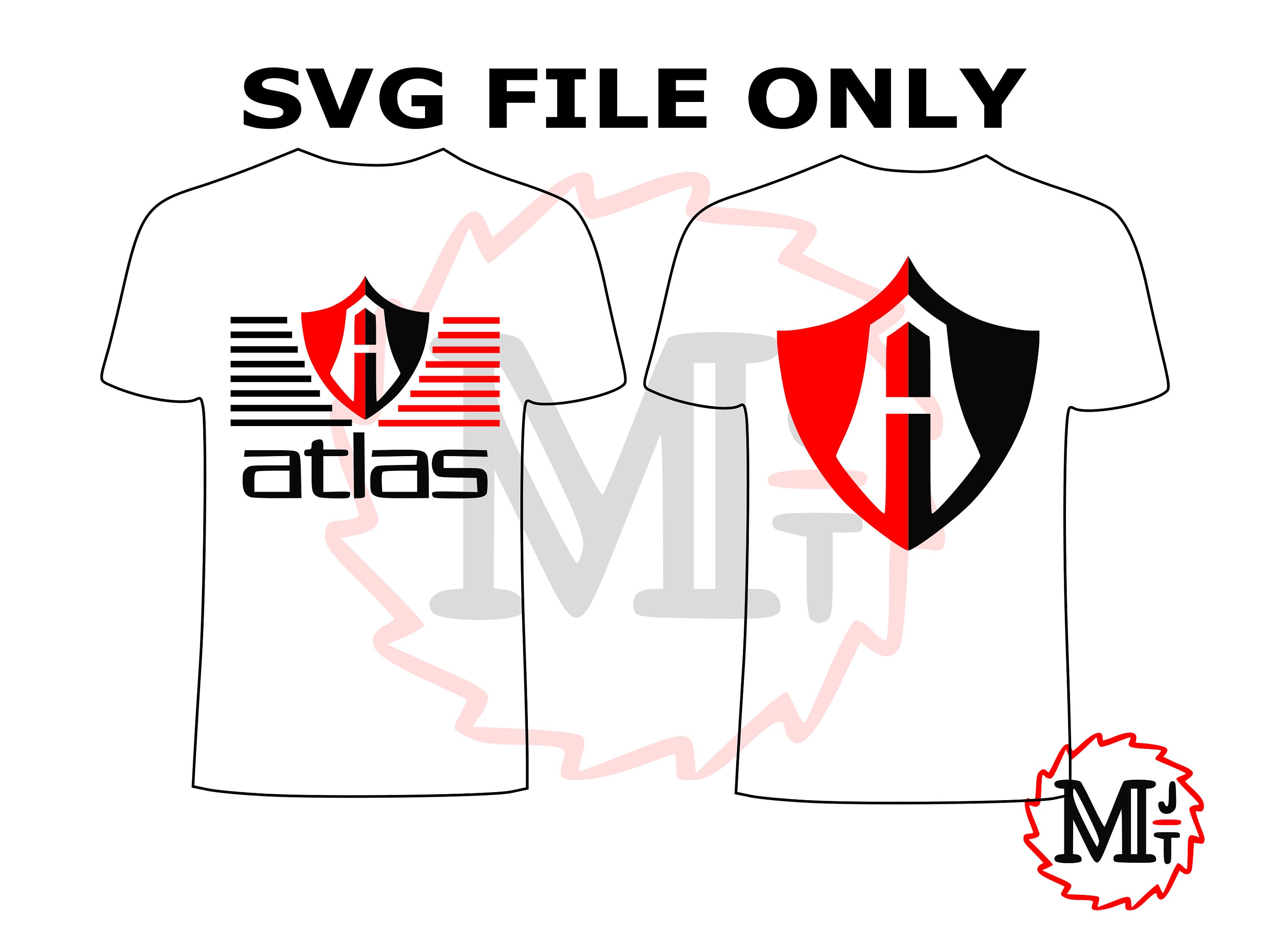 Club Atlas Svg, Sports Team SVG, SVG Cut File, Soccer Svg, Sport SVG ...