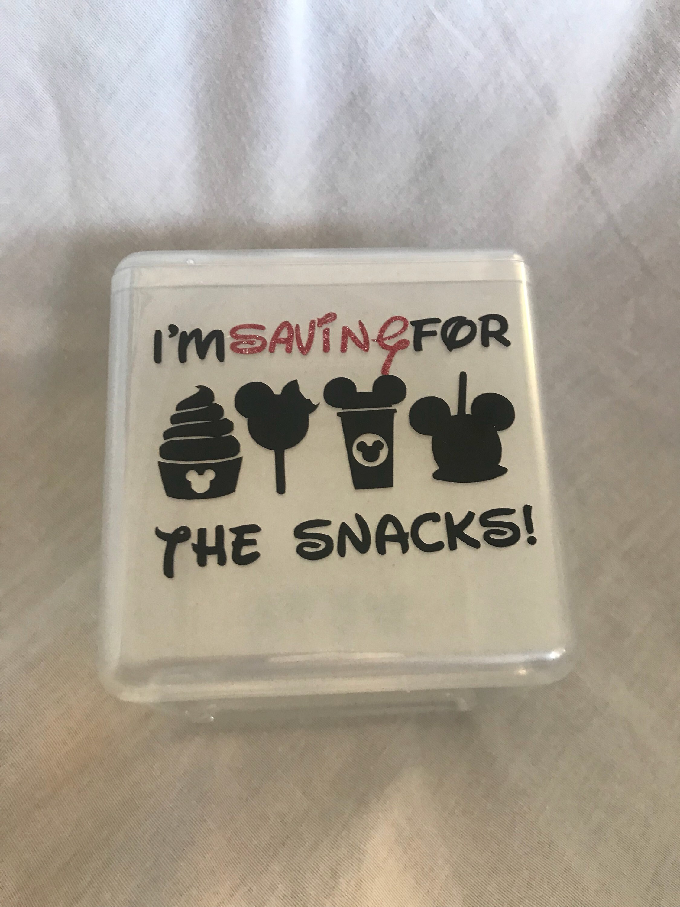 Coin Bank/disney Vacation/ Vacation Fund/ Piggy Bank/ FE | Etsy