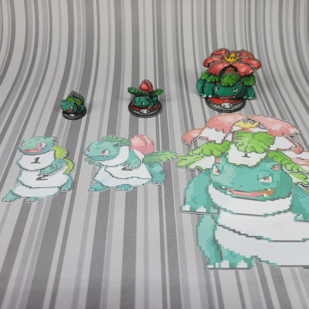 Pokemon Sprite Model Kit - Etsy