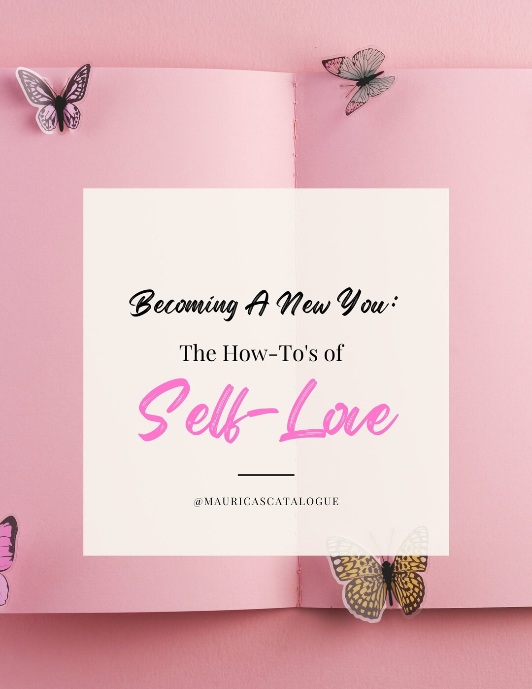 Becoming A New You: the How-to's of Self-love - Etsy