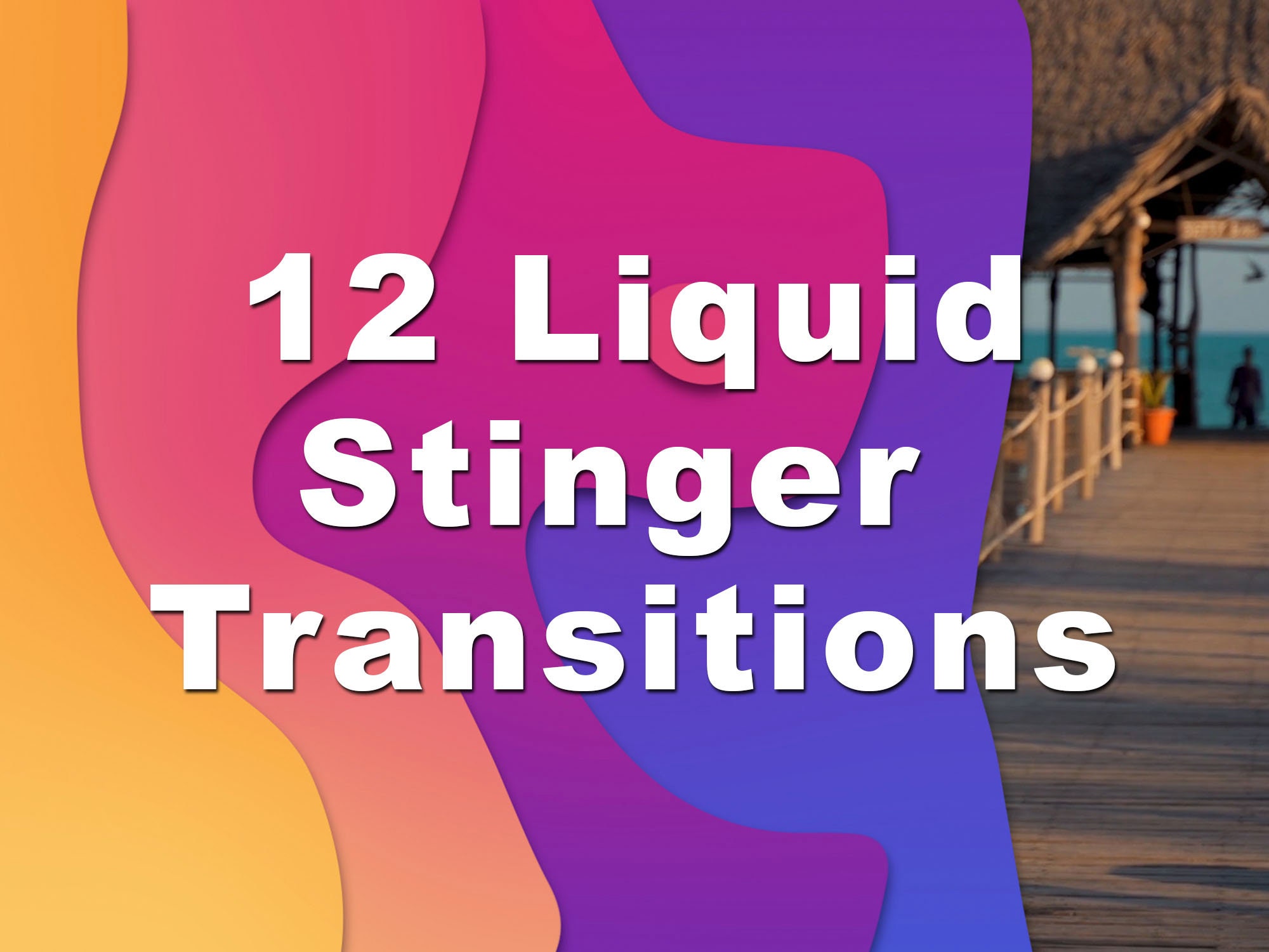 12 Colorful Liquid Video Transitions for Youtube - Etsy