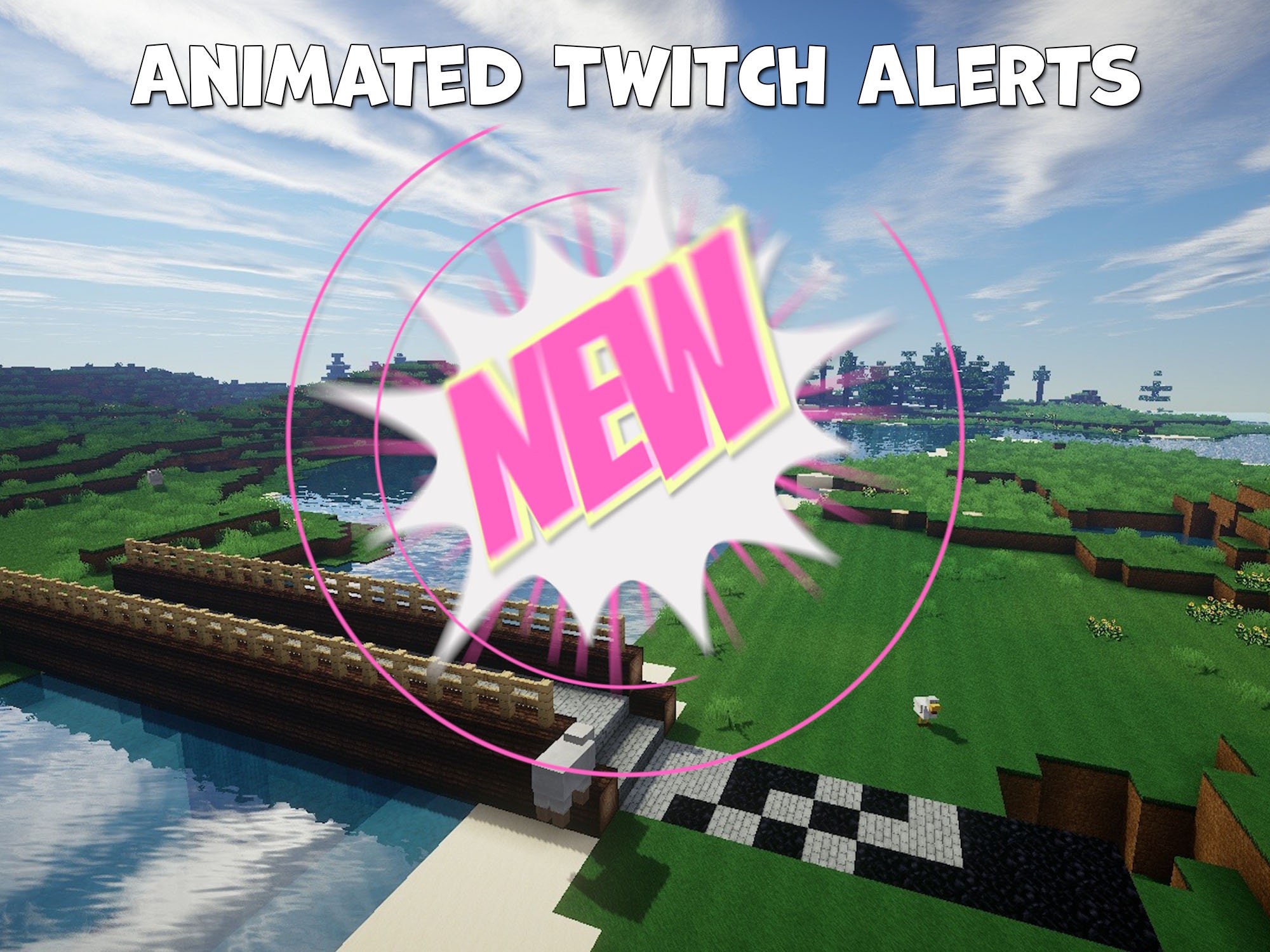 Stream Alerts 6 Animated Twitch Alerts - Etsy