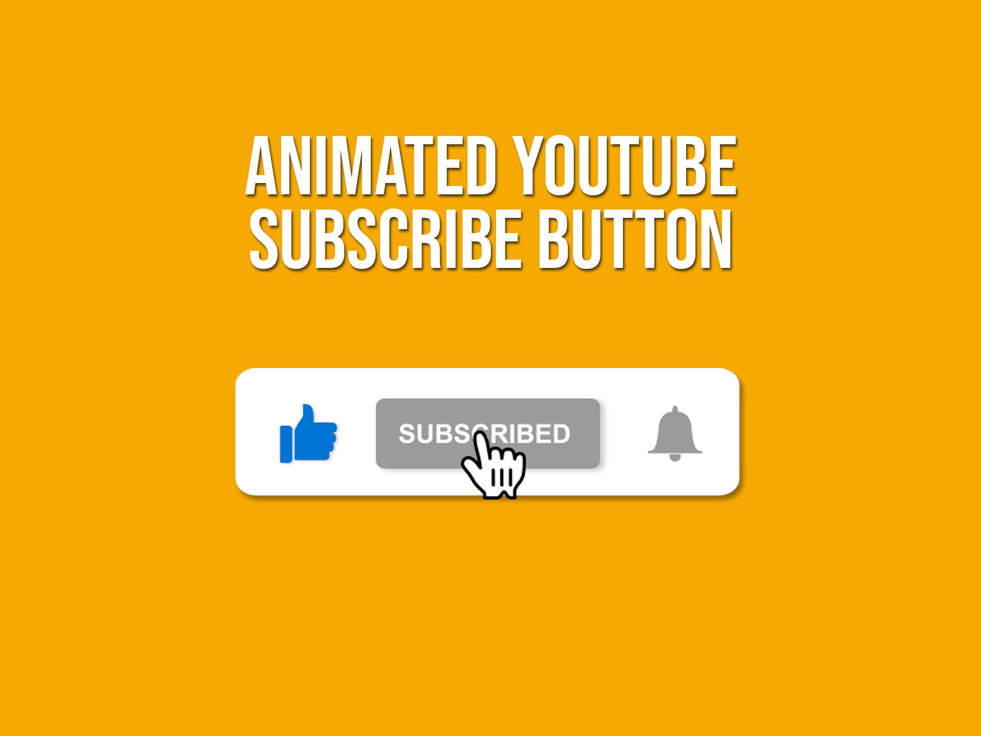 Subscribe Button for Youtube | Animated Subscribe Button | Youtube ...