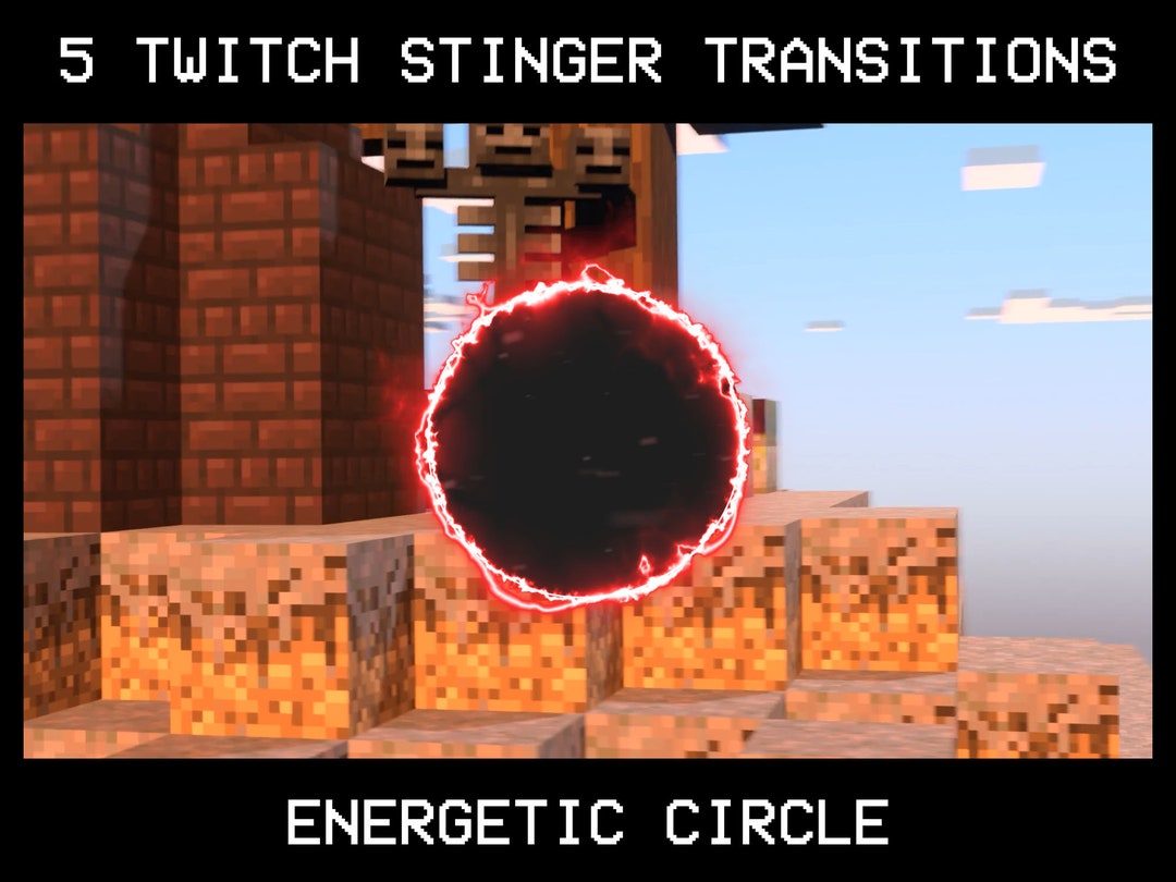 5 Twitch Transitions | Twitch Stinger Transition | Animated Stinger ...