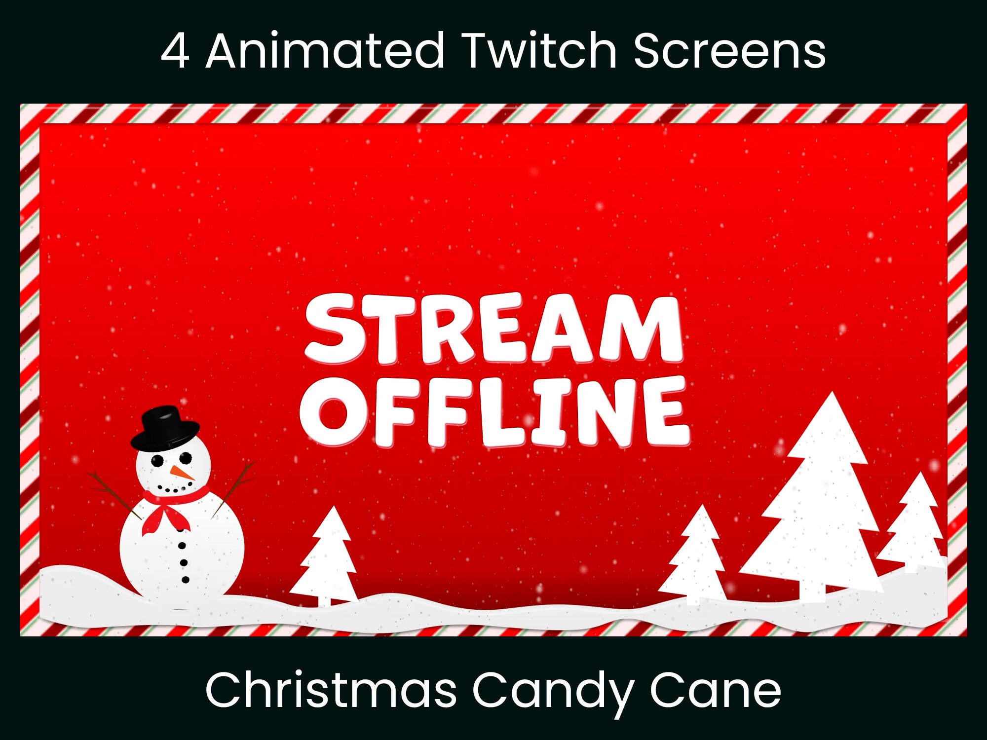 Stream Starting Soon Twitch Intermission Screens Retro TV Animated ...