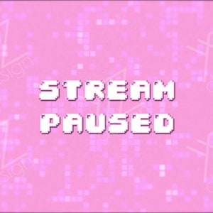 Twitch Intermission Screens Pink Hi Tech - Etsy