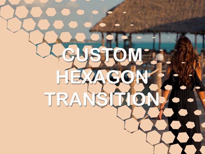 Custom Stinger Transition Hexagon for Twitch or Youtube - Etsy