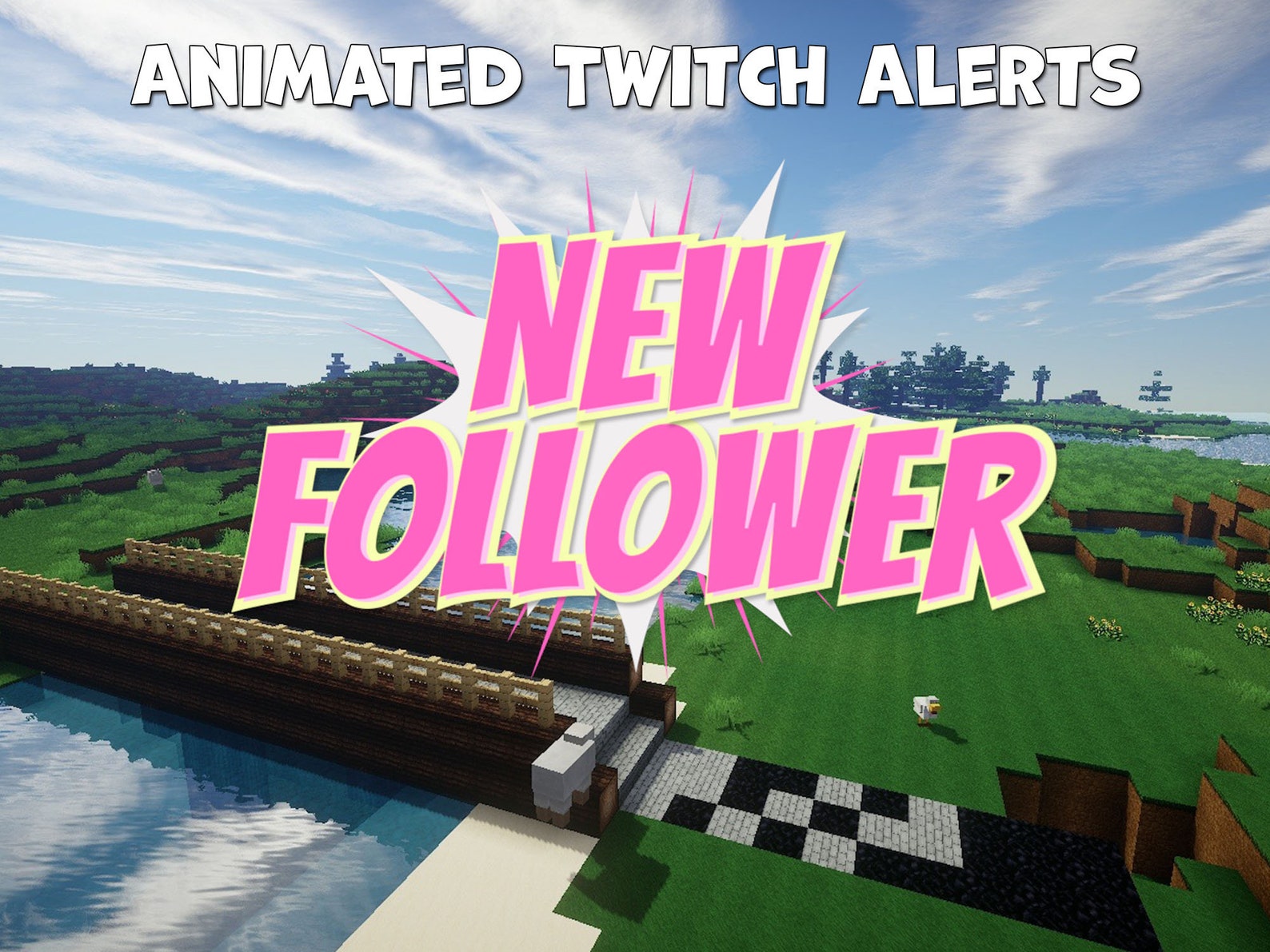 Stream Alerts 6 Animated Twitch Alerts - Etsy