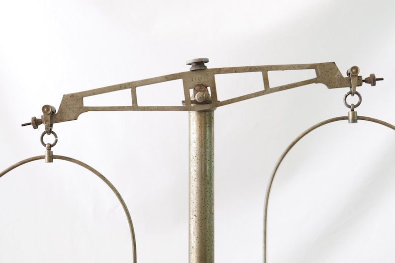 Antique Precision Scale, Balance Scale, Primitive Scale, Apothecary ...