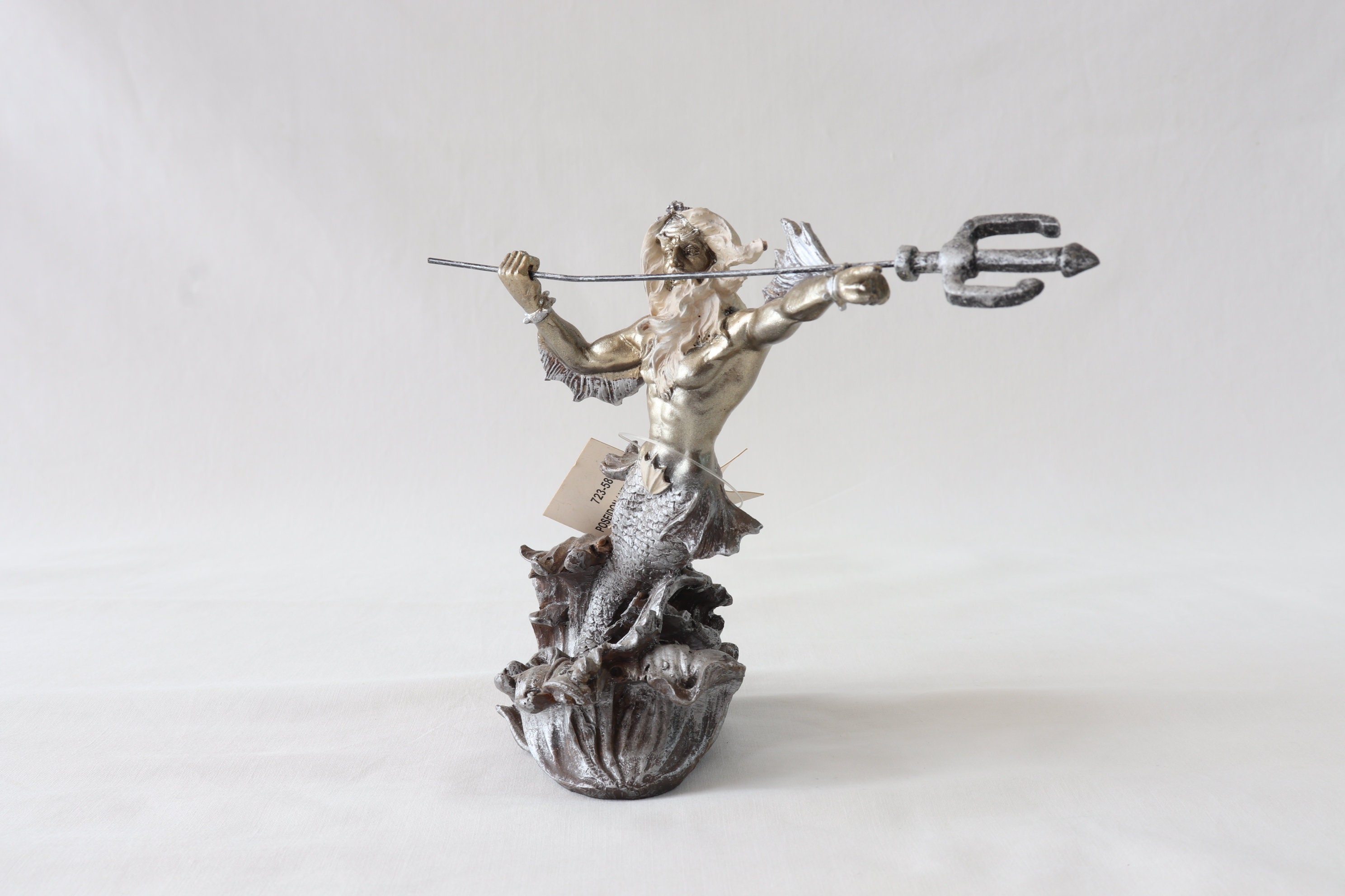 Poseidon Statue Poseidon Figurine Poseidon Sculpture | Etsy