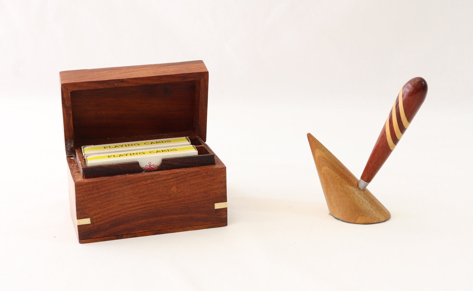 Wooden Playing Card Holder Playing Card Case Playing Card - Etsy