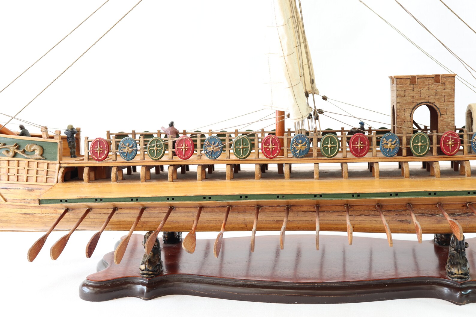 Caesar Ship Model, Julius Caesar Ship, Roman Ship, Roman Warship ...