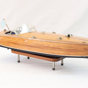 Wooden Riva Model Riva Boat Model Runabout Model Wooden - Etsy