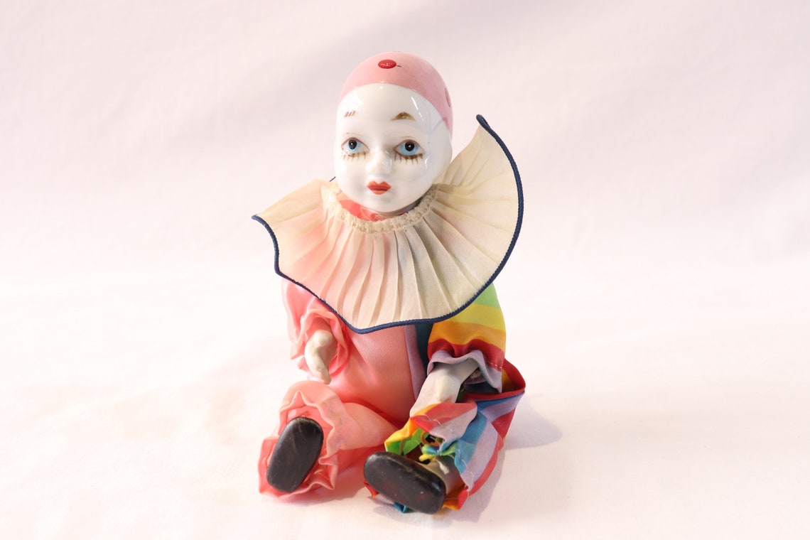 Vintage Harlequin Figurine Harlequin Doll Harlequin - Etsy