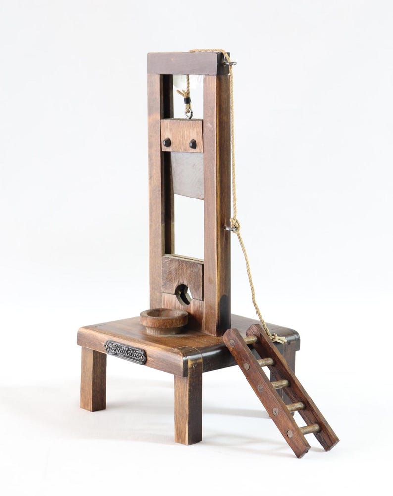 Guillotine Miniature, Guillotine Model, French Guillotine, Collectible ...