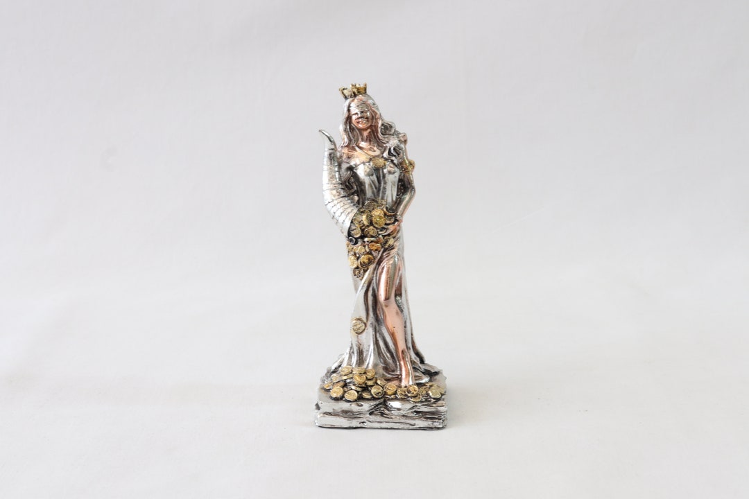 Tyche Goddess, Tyche Statue, Tyche Figurine, Tyche Sculpture, Olympian ...