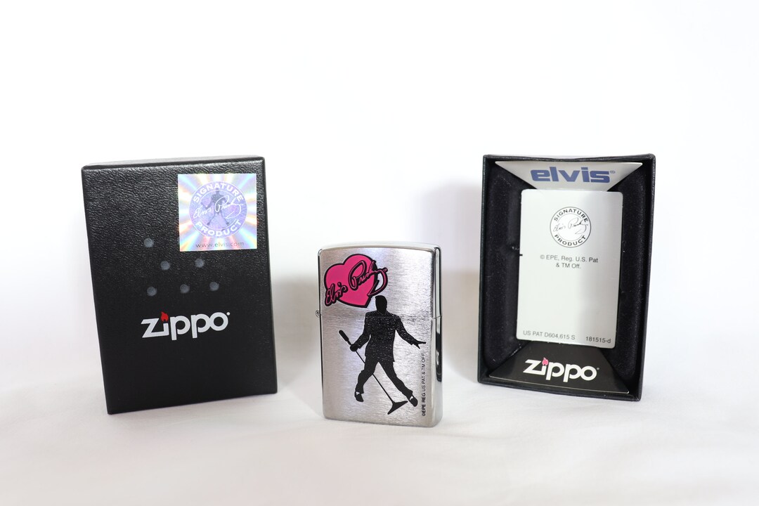 Elvis Presley Zippo Lighter, Vintage Zippo Lighter, Collectible Zippo ...