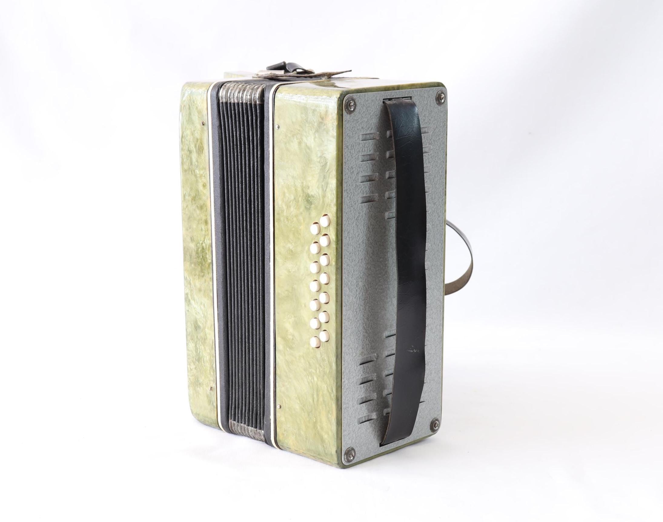 Extremely Rare Antique Accordion, Baby Accordion, Small Accordion, XS ...
