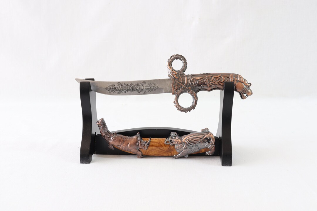 Tiger Dagger, Tiger Knife, Decorative Dagger, Collectible Dagger ...