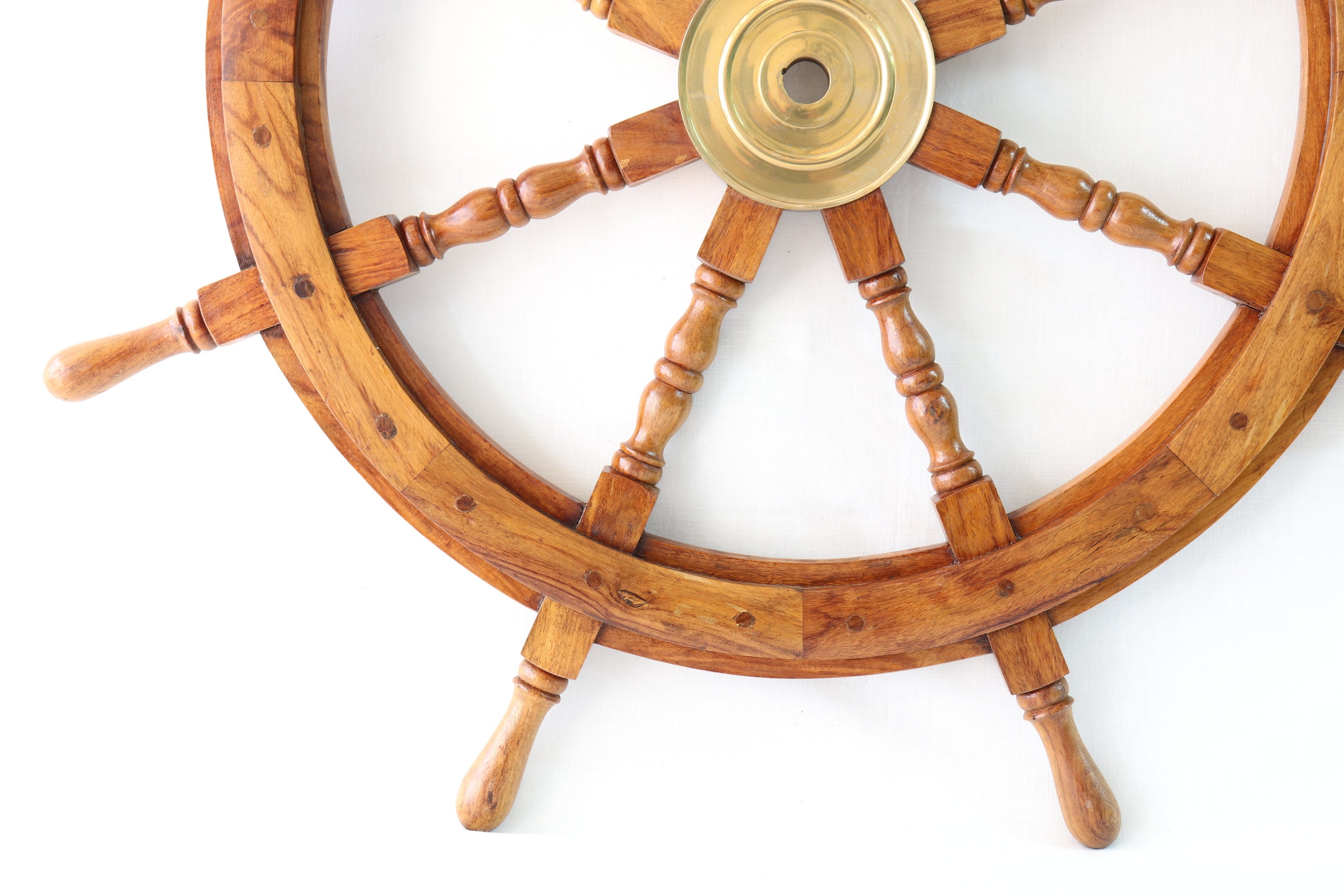 Vintage Ships Wheel Nautical Ships Wheel Wooden Ships Wheel - Etsy